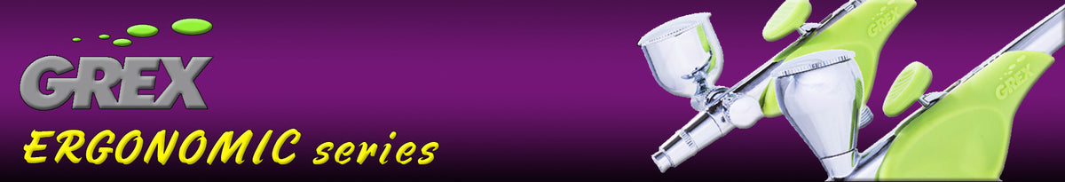 Grex Genesis Ergonomic Series Airbrushes — Midwest Airbrush Supply Co