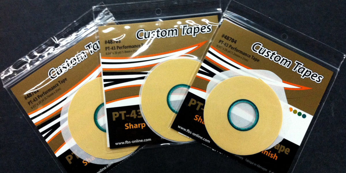 New! FBS Ultra Fine Custom Tapes — Midwest Airbrush Supply Co