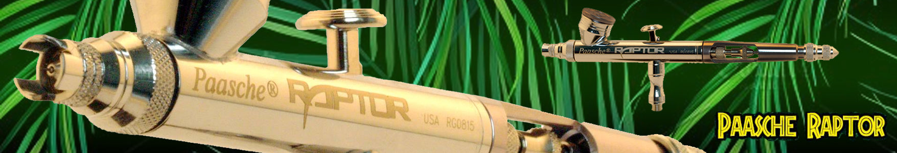 Paasche Raptor Airbrush — Midwest Airbrush Supply Co