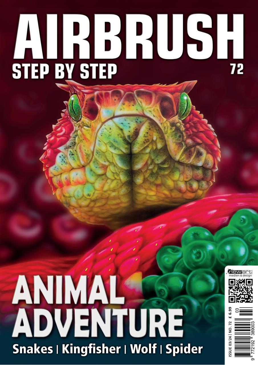 AIRBRUSH STEP BY STEP MAGAZINE ISSUE #72 — Midwest Airbrush Supply Co