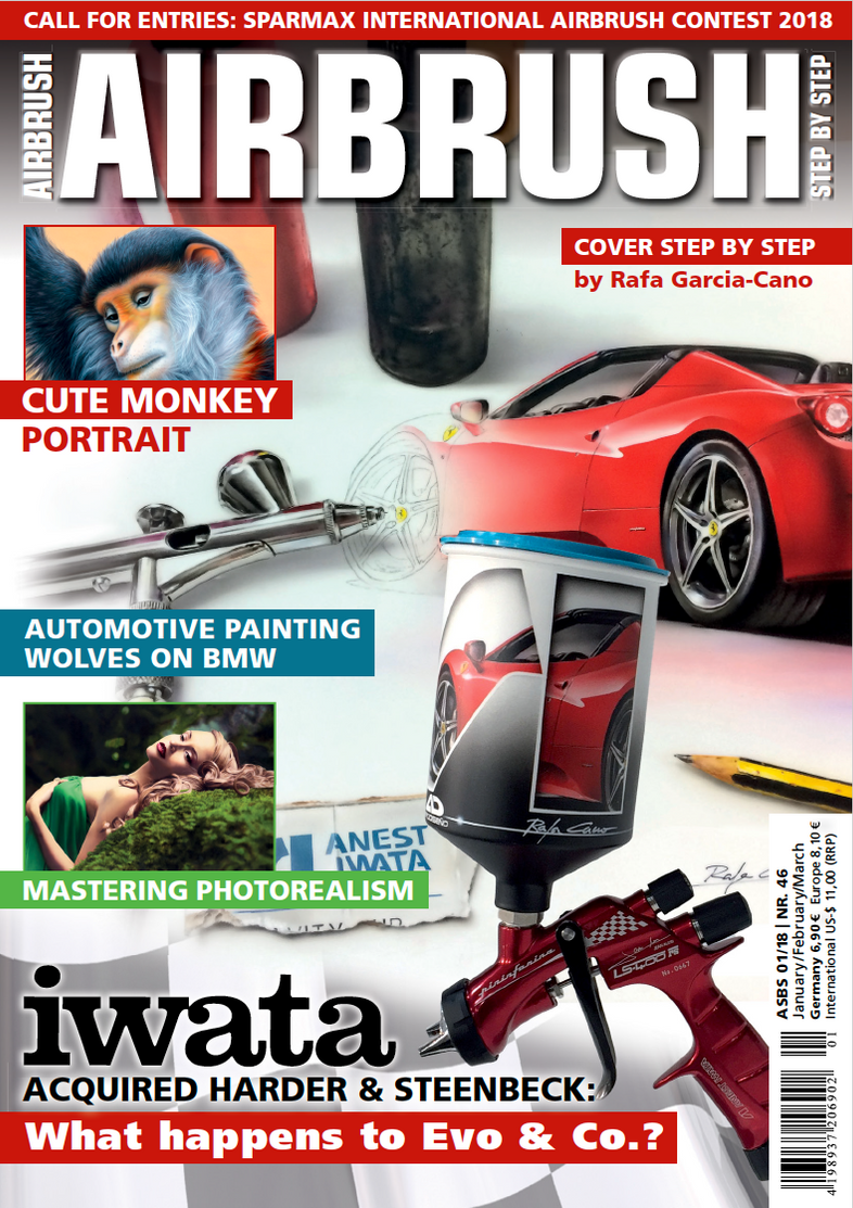 AIRBRUSH STEP BY STEP MAGAZINE ISSUE - SPRING 2018 — Midwest Airbrush ...