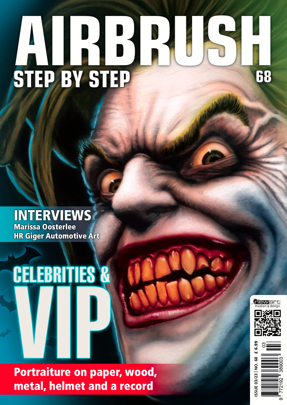 AIRBRUSH STEP BY STEP MAGAZINE ISSUE #68 — Midwest Airbrush Supply Co