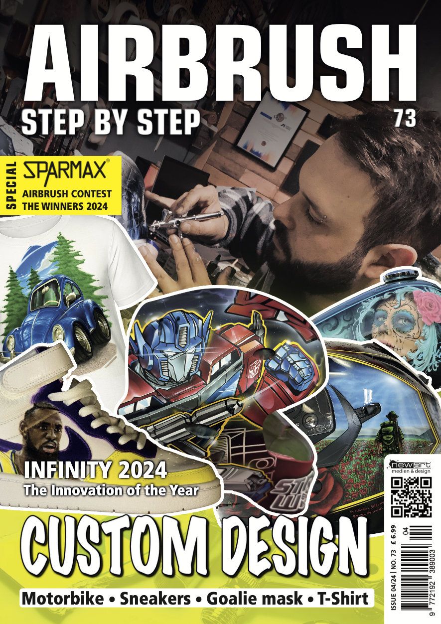AIRBRUSH STEP BY STEP MAGAZINE ISSUE #73 — Midwest Airbrush Supply Co