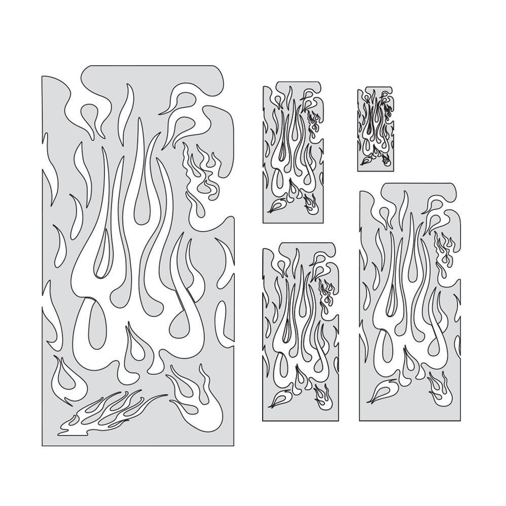 Artool Basic Freehand Airbrush Stencils — Midwest Airbrush Supply Co