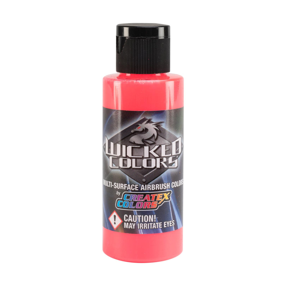 Createx Wicked Color W021 - Fluorescent Red 2oz 16oz 32oz — Midwest ...