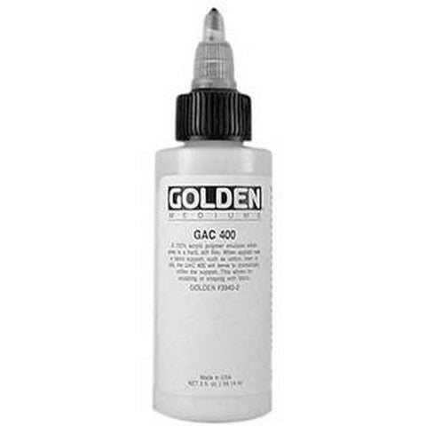 8oz Golden GAC 400 Fabric Medium — Midwest Airbrush Supply Co