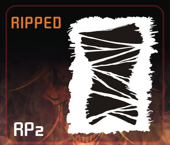 Airbrush Stencil - RP2 | Rips | Torn | Slashed | Texture | Template ...