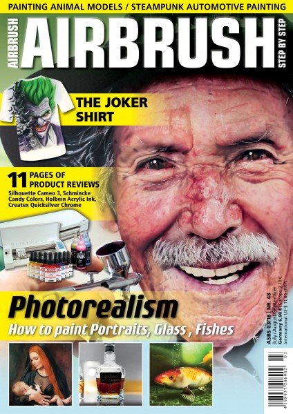 AIRBRUSH STEP BY STEP MAGAZINE ISSUE - SUMMER 2018 — Midwest Airbrush ...