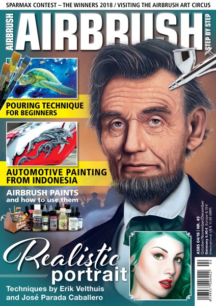 AIRBRUSH STEP BY STEP MAGAZINE ISSUE - FALL 2018 — Midwest Airbrush ...
