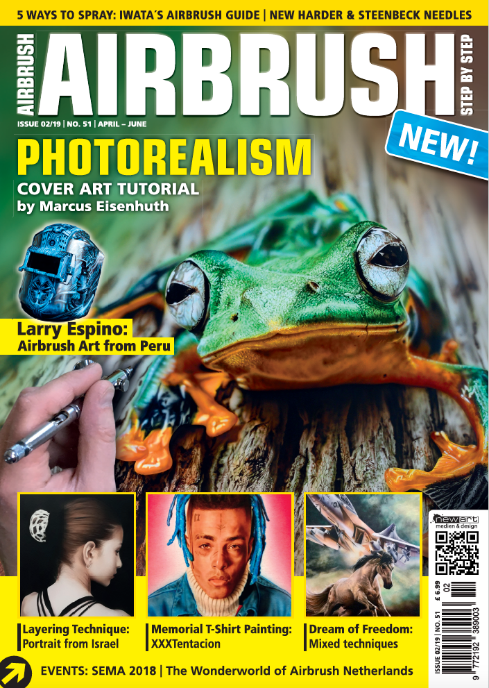 AIRBRUSH STEP BY STEP MAGAZINE ISSUE - SPRING 2019 — Midwest Airbrush ...