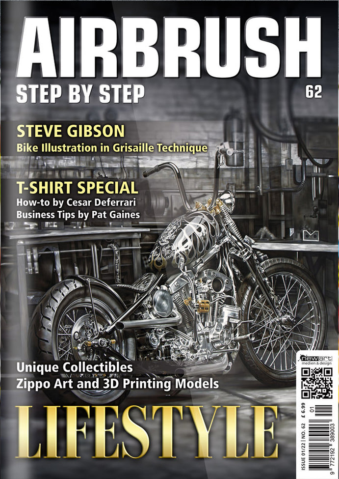 Airbrush Step By Step Magazine — Midwest Airbrush Supply Co