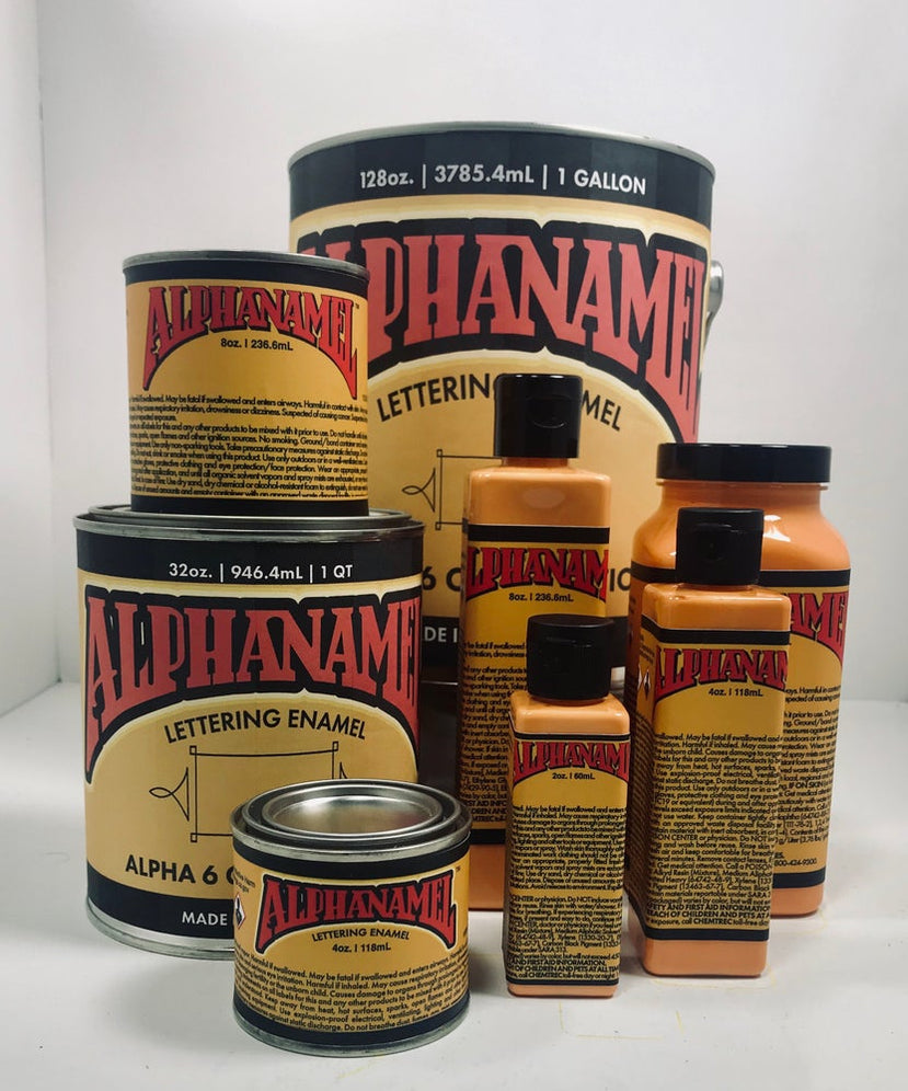 ALPHANAMEL Enamel Paints from Alpha 6 — Midwest Airbrush Supply Co