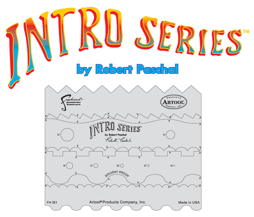 Artool Wave Maker Stencil FH-8 Stencil by Mark "The Shark" Rush ...