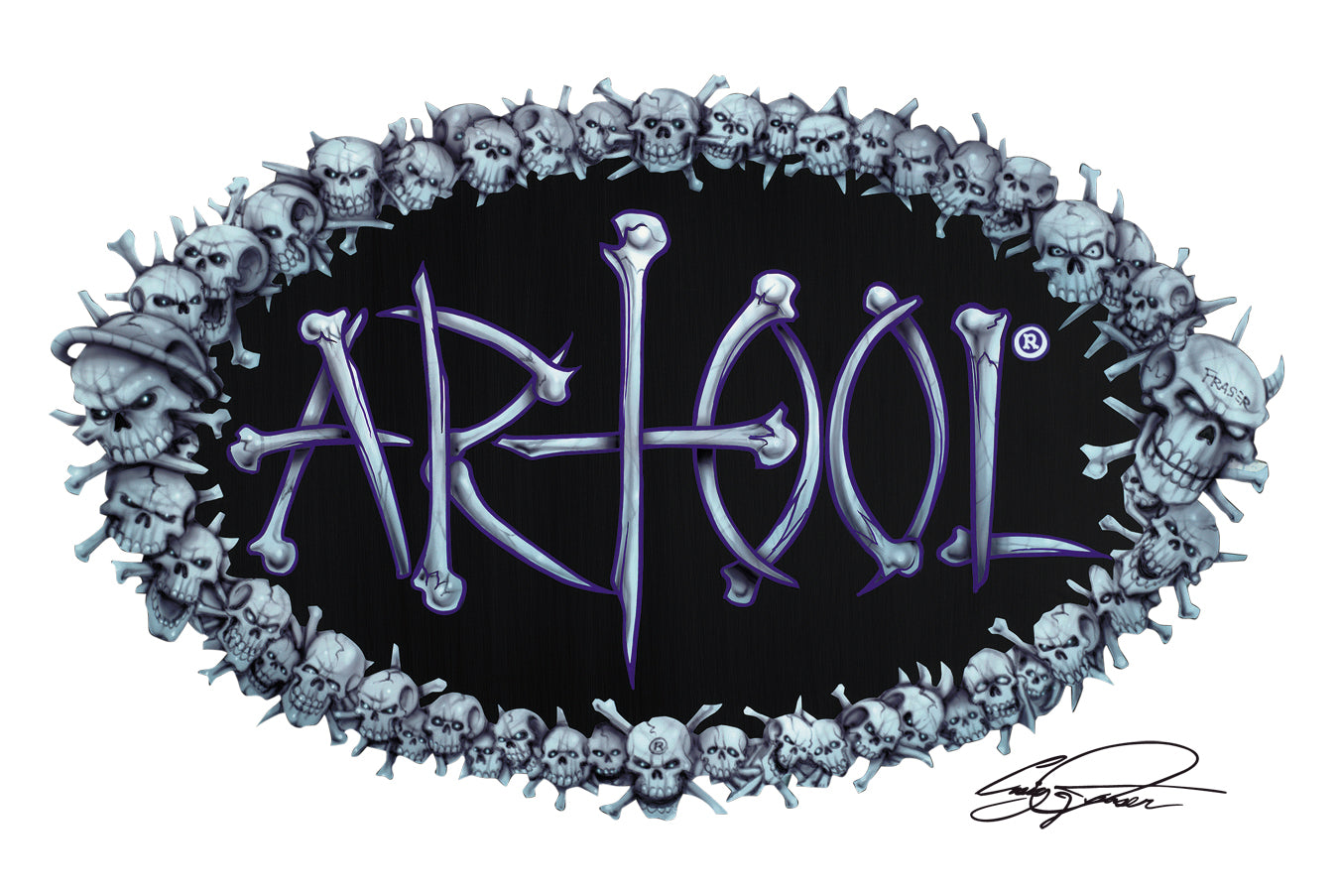 Artool VAHALLA FH VKFX 2 Viking FX Stencil — Midwest Airbrush Supply Co