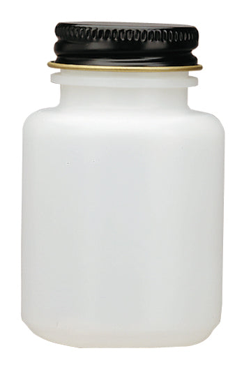 Badger 3oz. Plastic Jar with Plain Lid — Midwest Airbrush Supply Co