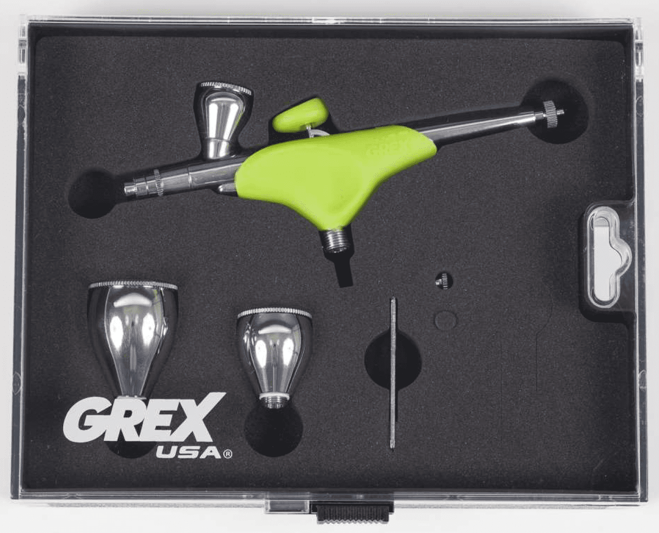 Grex Genesis XGi5 - Ergonomic Gravity-Feed Airbrush — Midwest Airbrush ...