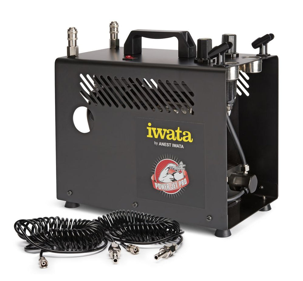 Iwata Power Jet Pro IS-975 Dual Piston Compressor — Midwest Airbrush ...