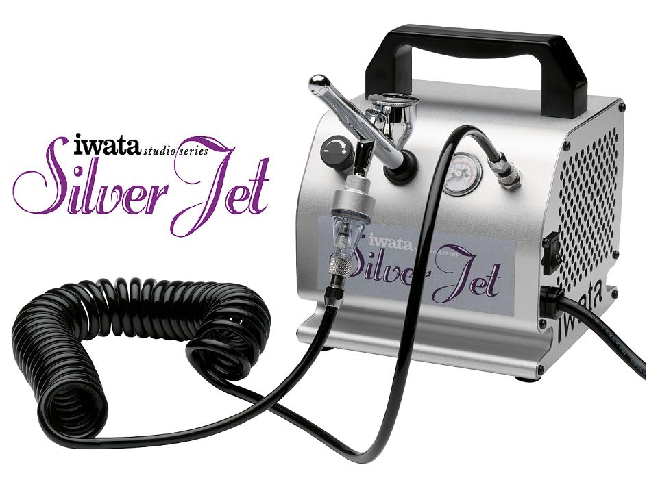 Iwata Silver Jet IS-50 Airbrush Compressor — Midwest Airbrush Supply Co