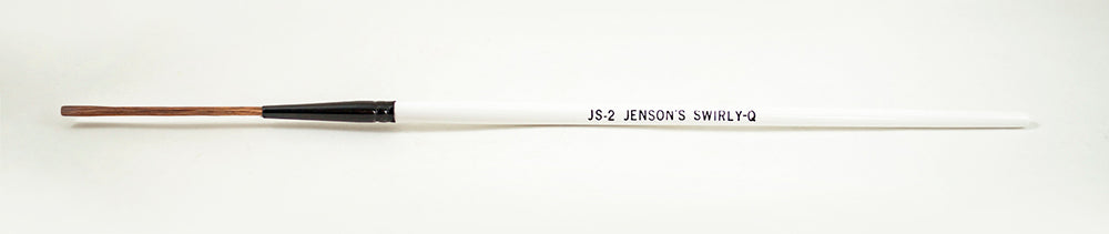 MACK - THE JENSON SWIRLY Q Brush - Size 1 — Midwest Airbrush Supply Co