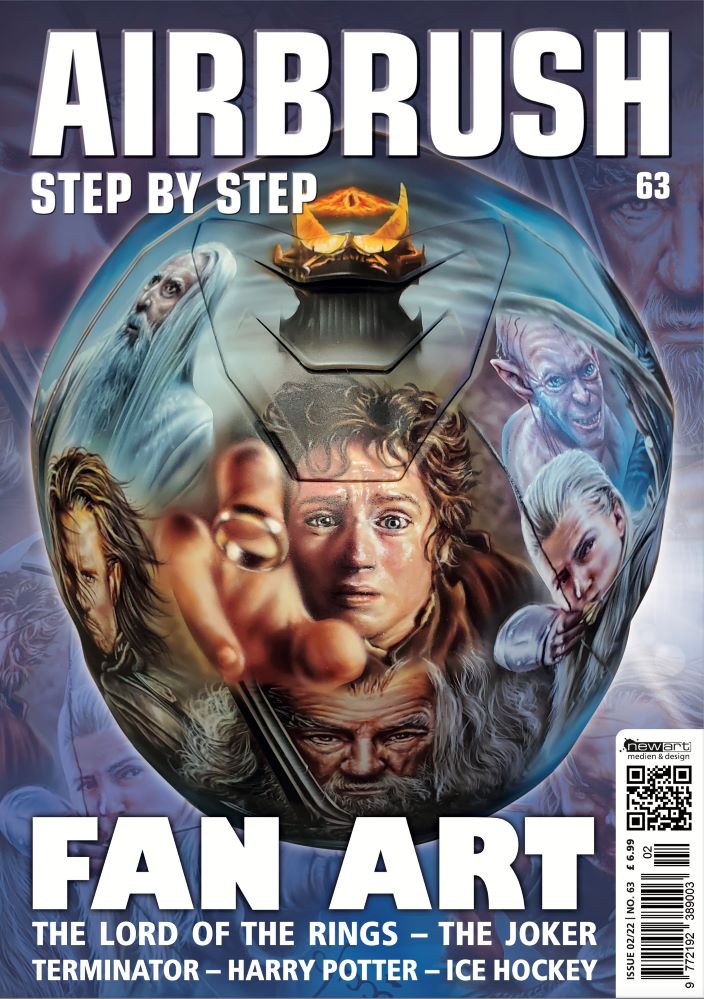 AIRBRUSH STEP BY STEP MAGAZINE ISSUE #63 — Midwest Airbrush Supply Co