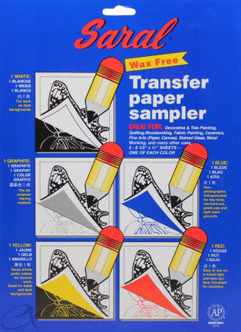 Saral® Wax Free Transfer Paper Sampler Pack — Midwest Airbrush Supply Co