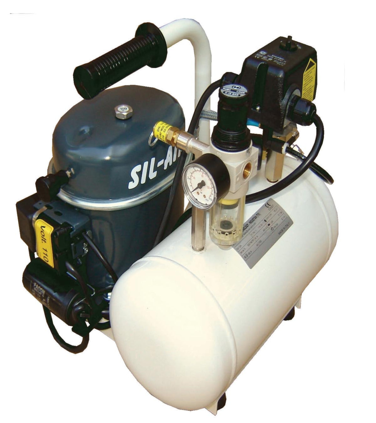 Sil-Air 50-6 Air Compressor by Silentaire Technology — Midwest Airbrush ...