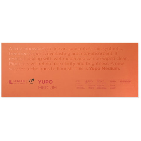 YUPO PAD 6X15 74LB, WHITE - 10 SHEETS — Midwest Airbrush Supply Co